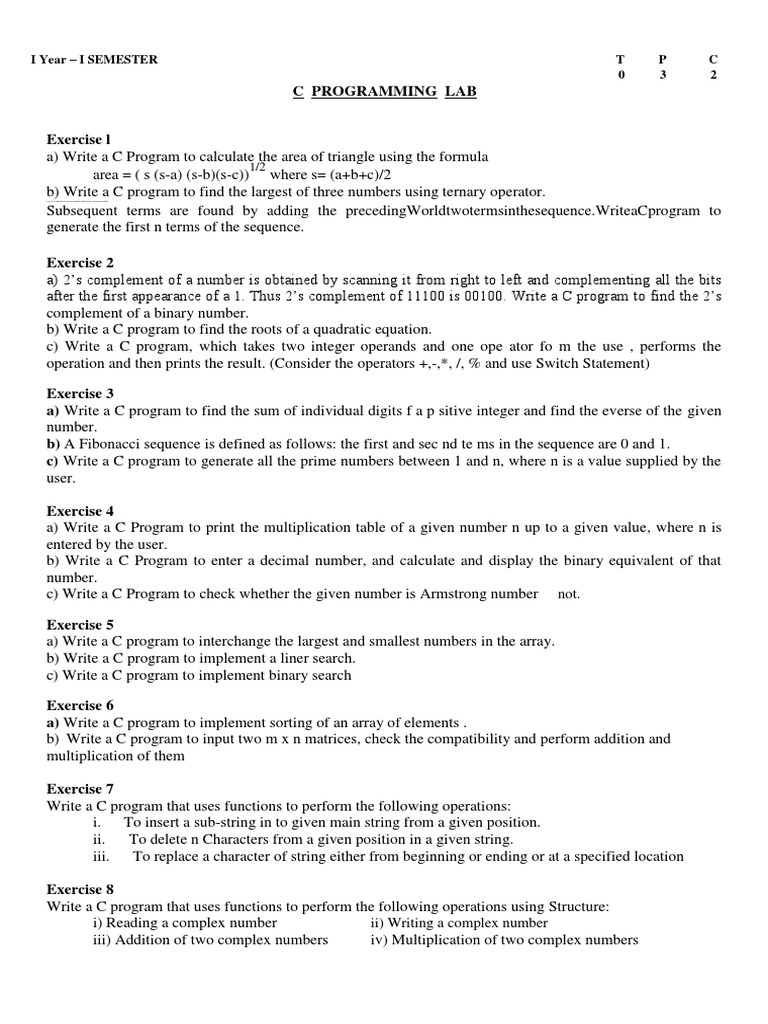 C PRGM Lab (R13) | PDF | String (Computer Science) | C (Programming Language)