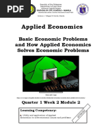 ABM-APPLIED ECONOMICS 12 - Q1 - W1 - Mod1 | PDF | Macroeconomics ...