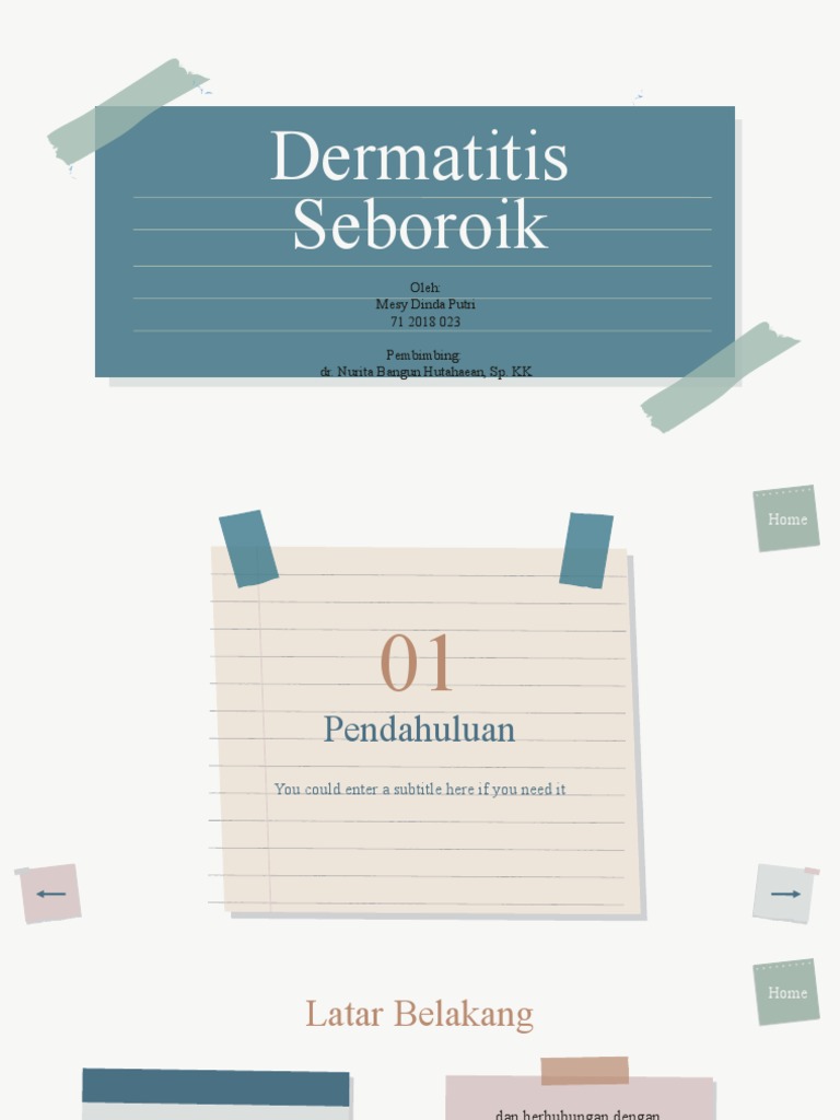Dermatitis Seboroik: Kasus dan Tatalaksana | PDF