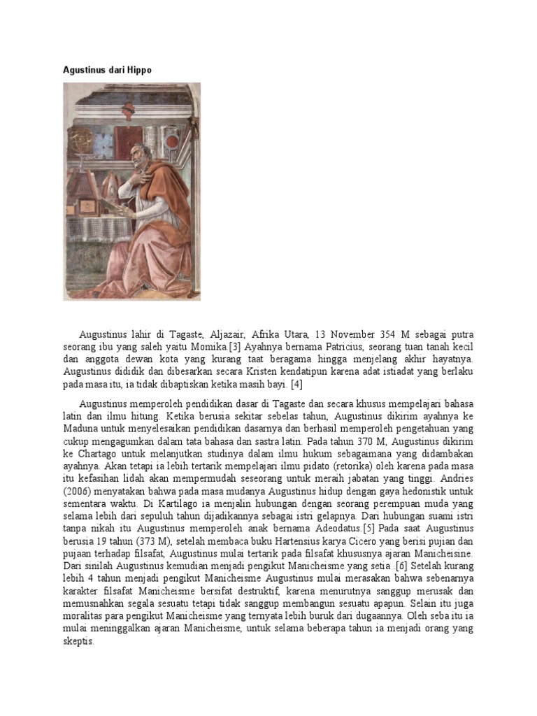 Agustinus Dari Hippo | PDF
