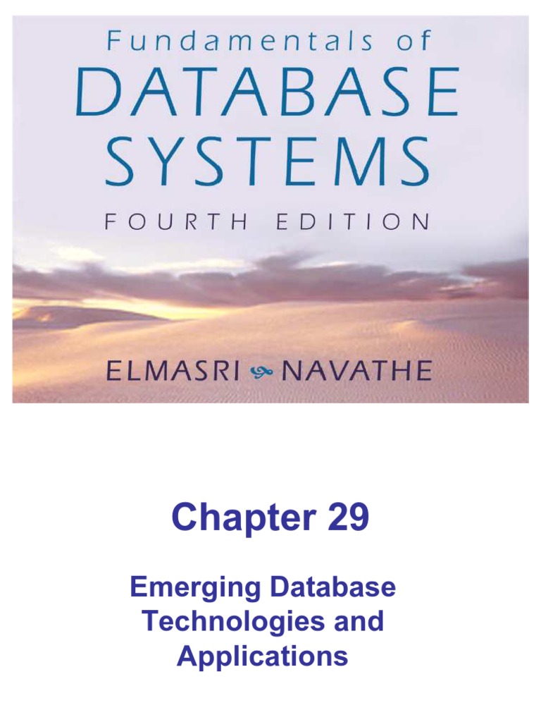 Elmasri and Navathe DBMS Concepts 29 | PDF Elmasri and Navathe DBMS Concepts 29 | PDF