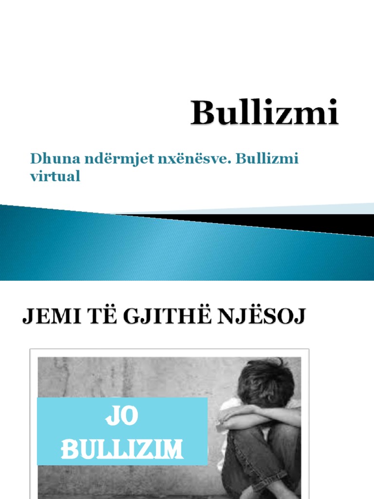 Bullizmi PDF | PDF