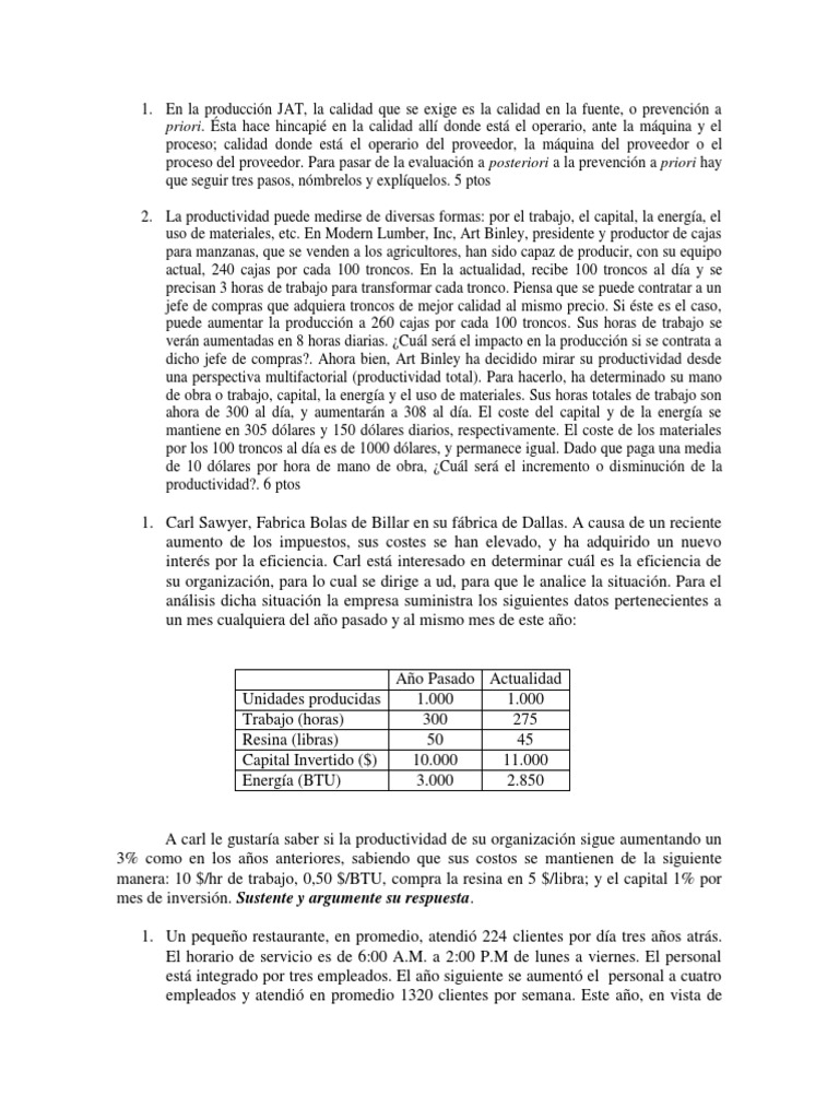 Compendio Ejercicio Examen 1 | PDF | Economias | Business