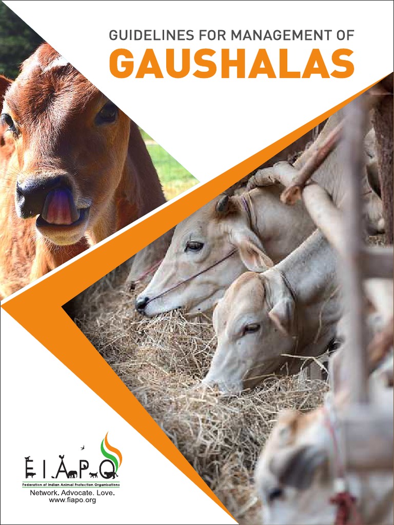 Guidelines For Management of Gaushalas | PDF