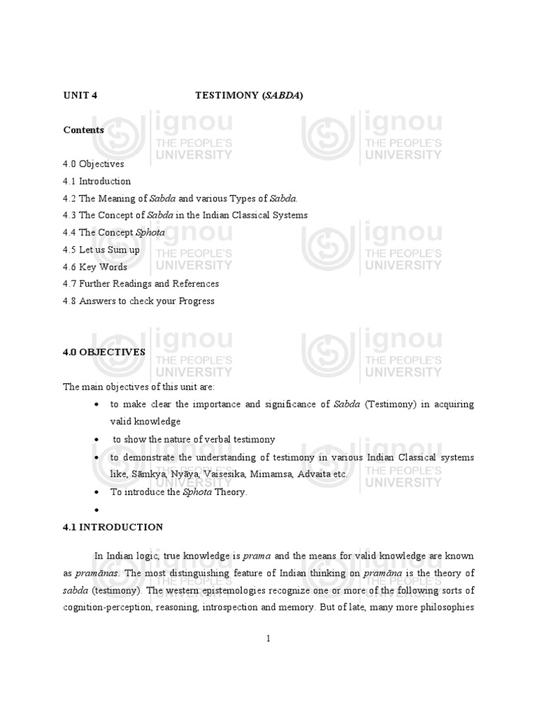 Shabda - Dialogue | PDF | Brahman | Epistemology