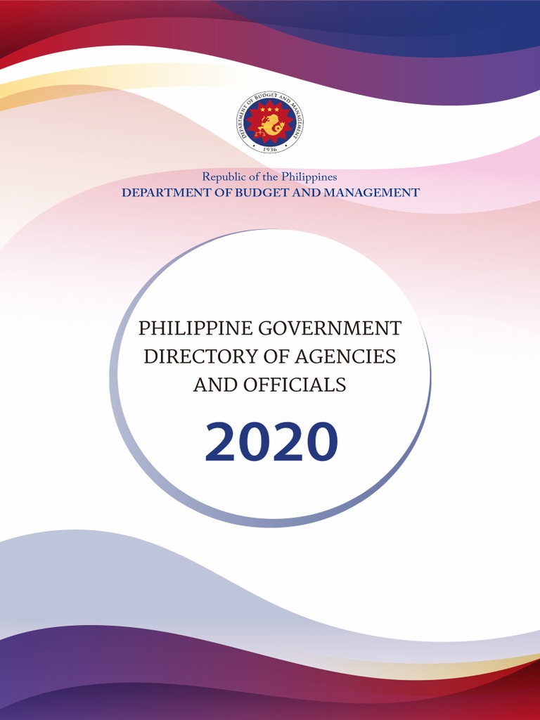 2020 Govt Directory For Posting 09022020 | PDF | Federal Government Of ...