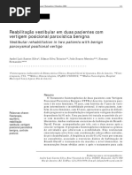 HINTS para Diagnóstico de Vertigem | PDF | Vertigem | Sistema vestibular