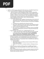 Proclamation No. 1081 Speech | PDF | Martial Law | Government