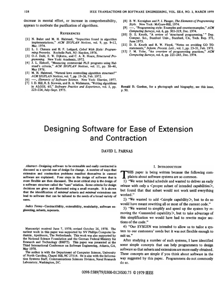 Designing Extensible Software | PDF | Virtual Machine | Computer Program