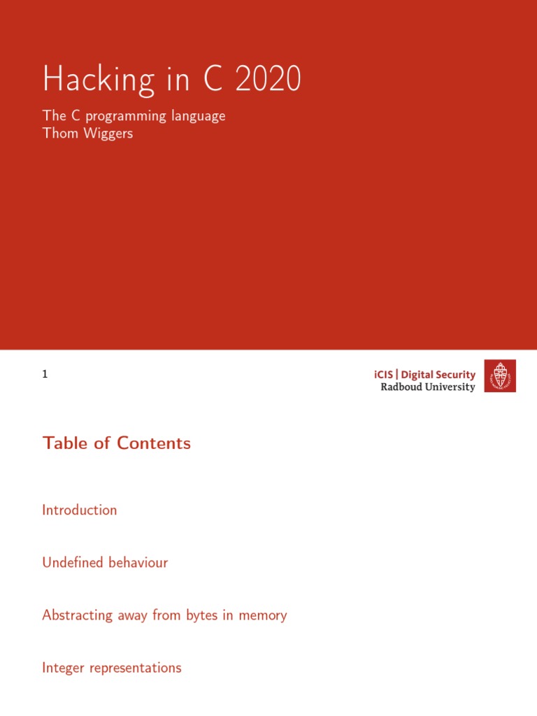 C Programming Handout Nonotes 2 Pdf Integer Computer Science C Programming Language 0353