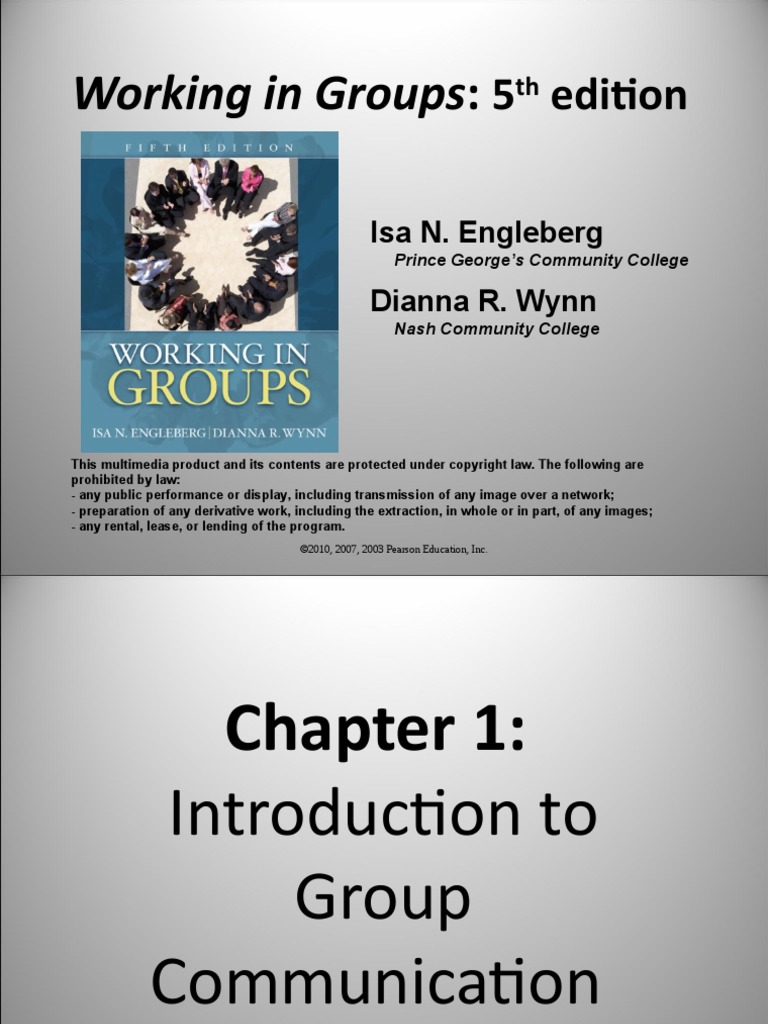 Introduction To Group Communication | PDF | Communication | Human Nature