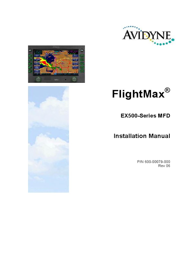 Flightmax: Installation Manual | PDF | Electrical Connector | Antenna ...