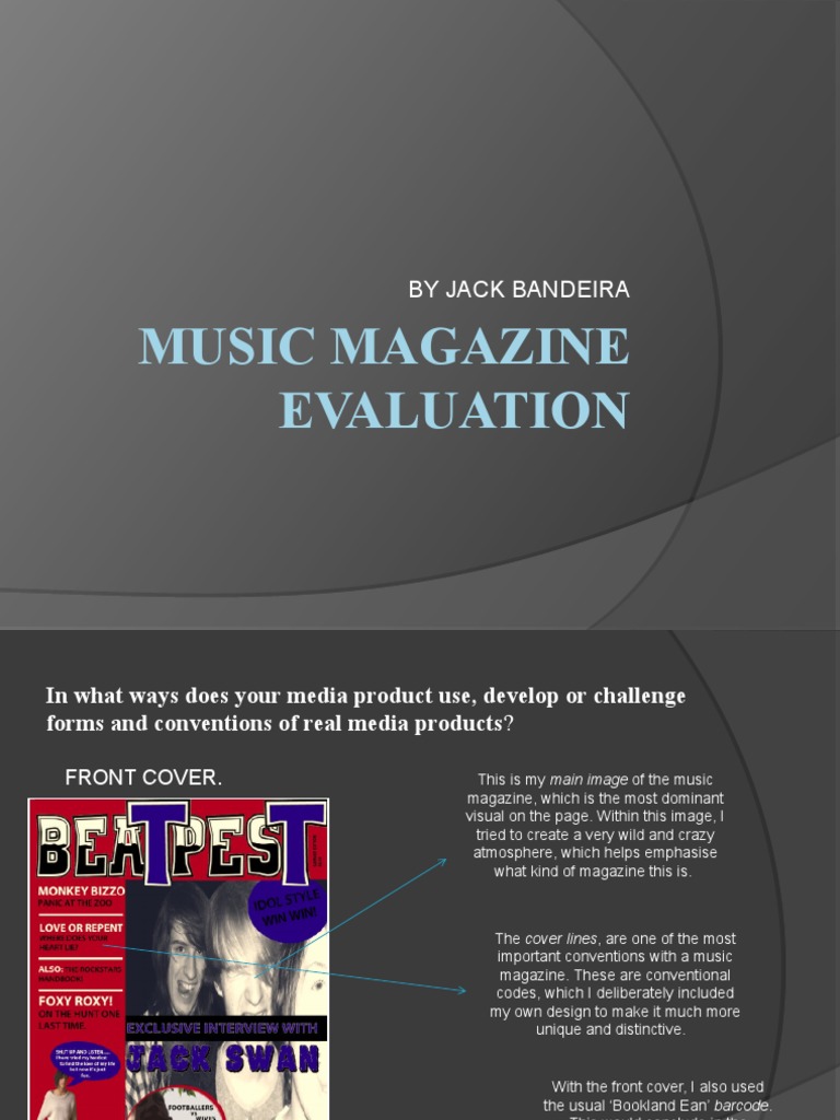 Music Magazine Evaluation | PDF | Target Audience | Magazines