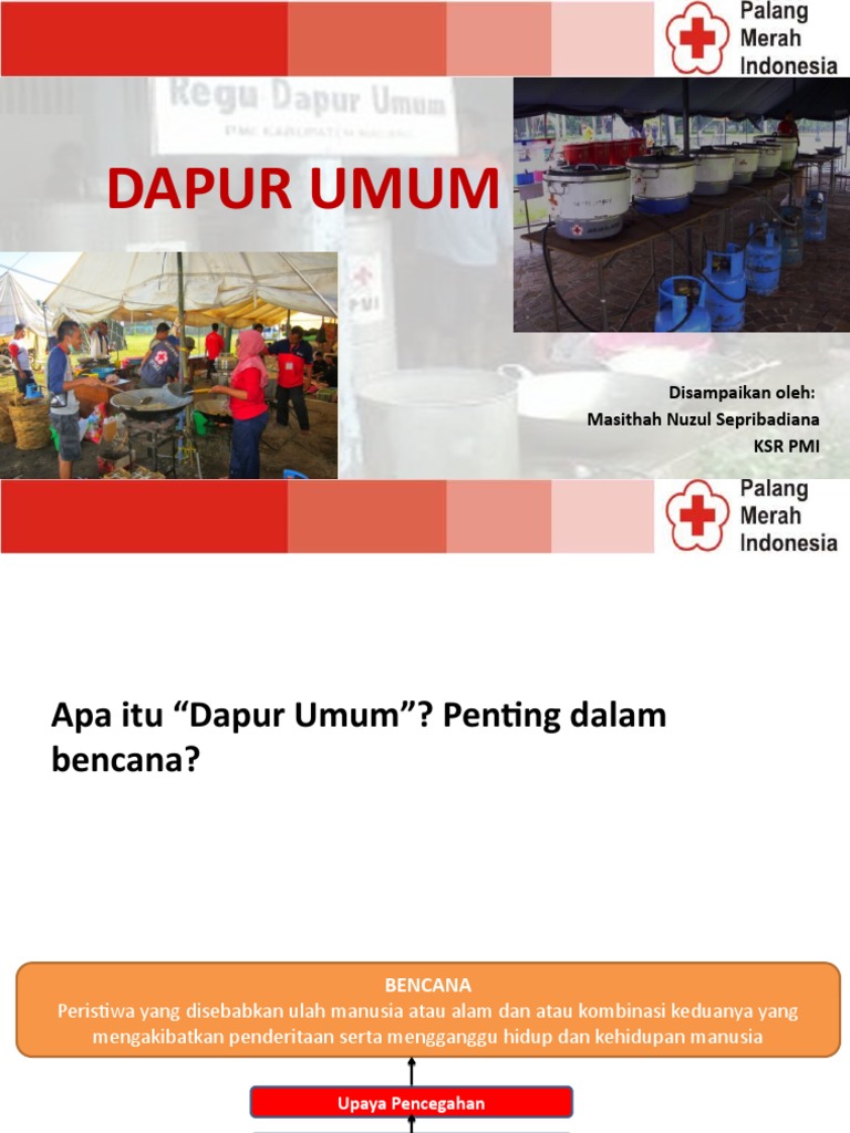 Materi-DAPUR UMUM-sitha | PDF