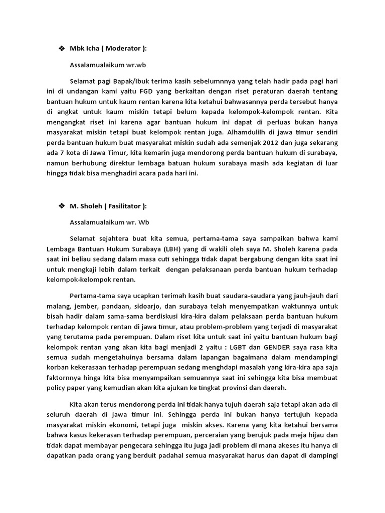 LBH Surabaya | PDF