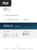 Cash App - Statement 2020 | PDF | Cash | Deposit Account