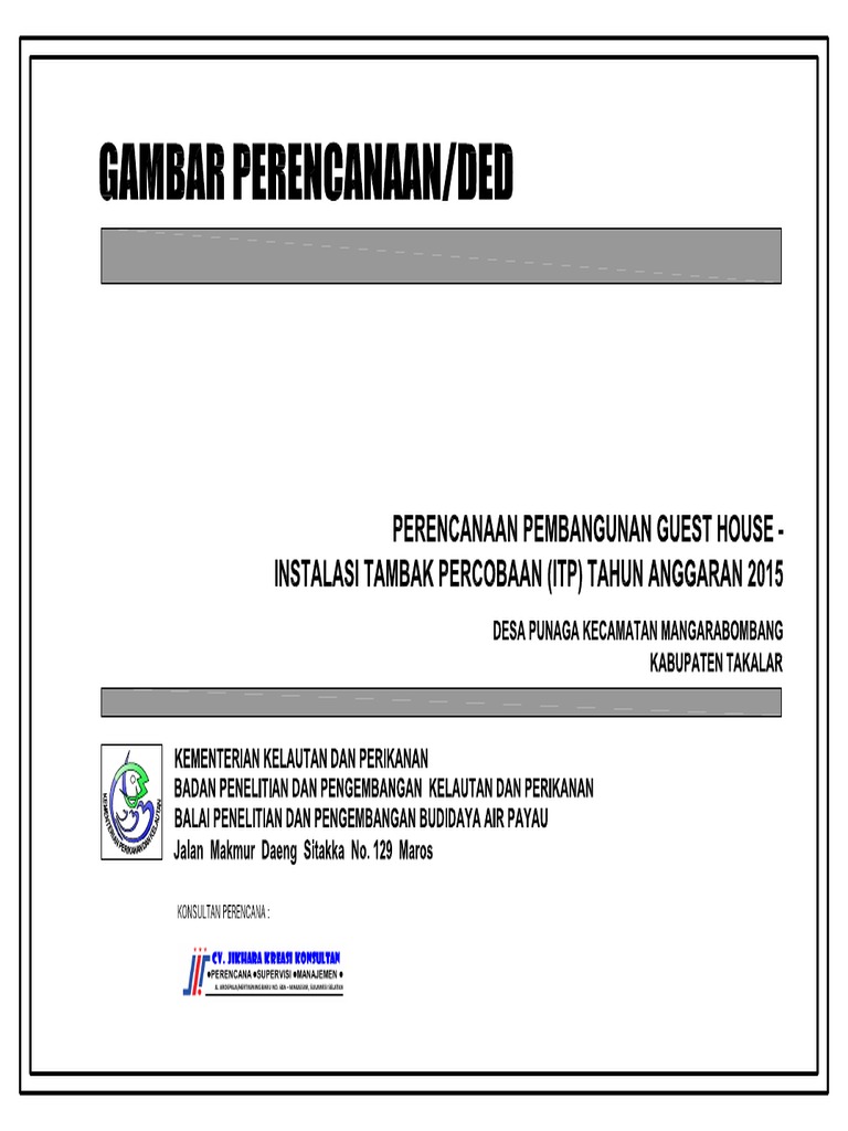 Gambar Ded Guest House Itp Punaga Takalar | PDF