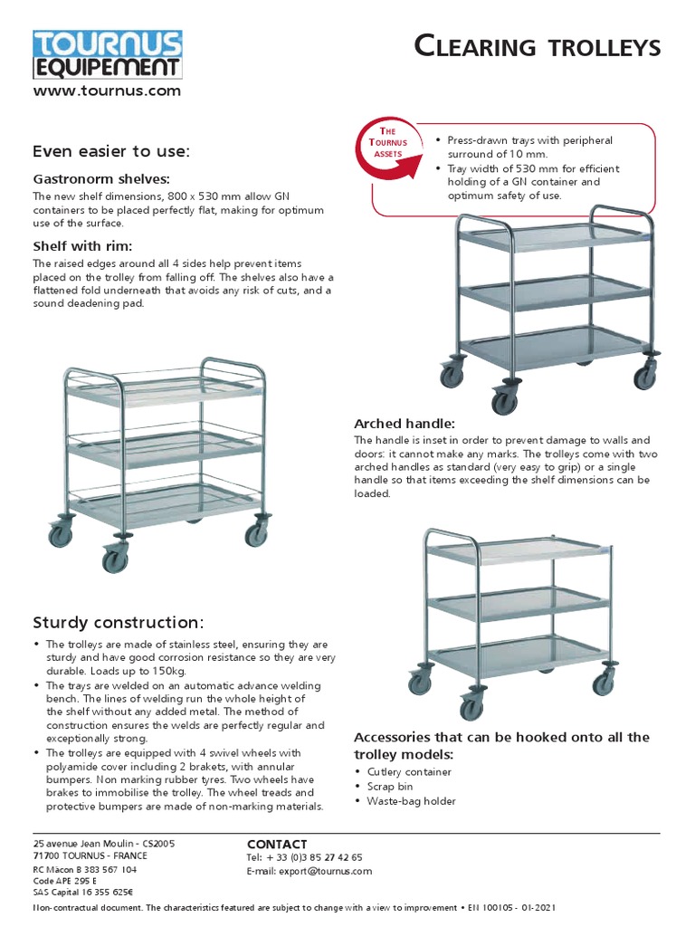 Clearing Trolleys | Download Free PDF | Vehicles | Building Materials