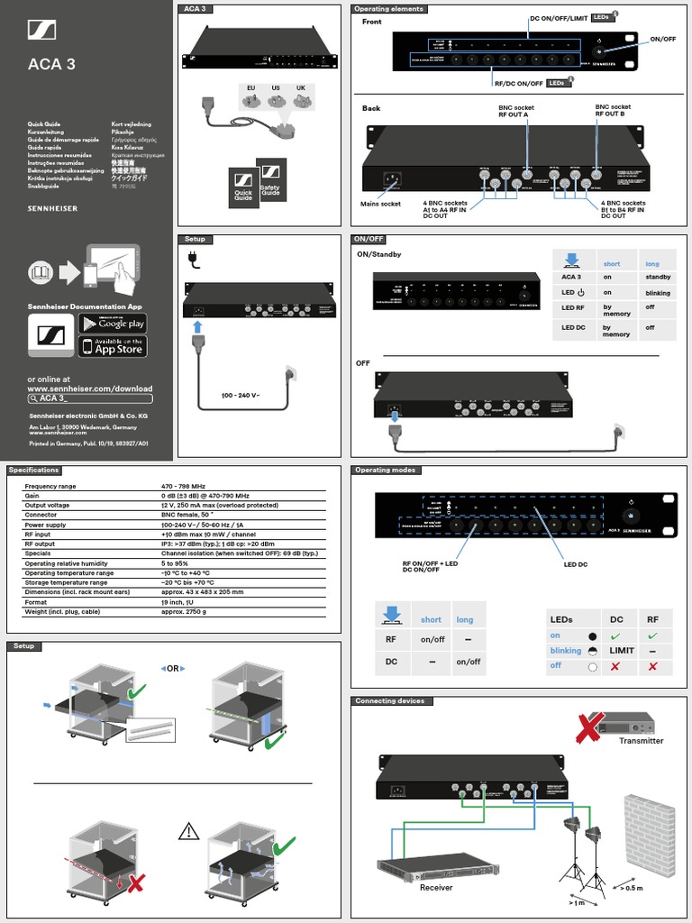 Quick Guide ACA 3 10 2019 | PDF | Power Supply | Computer Engineering