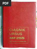 Instrukcja Obsługi CI GNIKI URSUS 2812, 3512, 3514 (Czę Ć I) | PDF