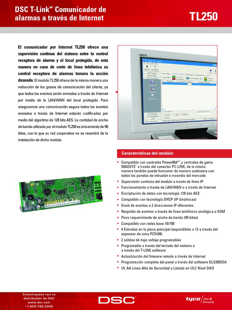 Manual TL250 SPANSpec | PDF | Red de área amplia | Internet