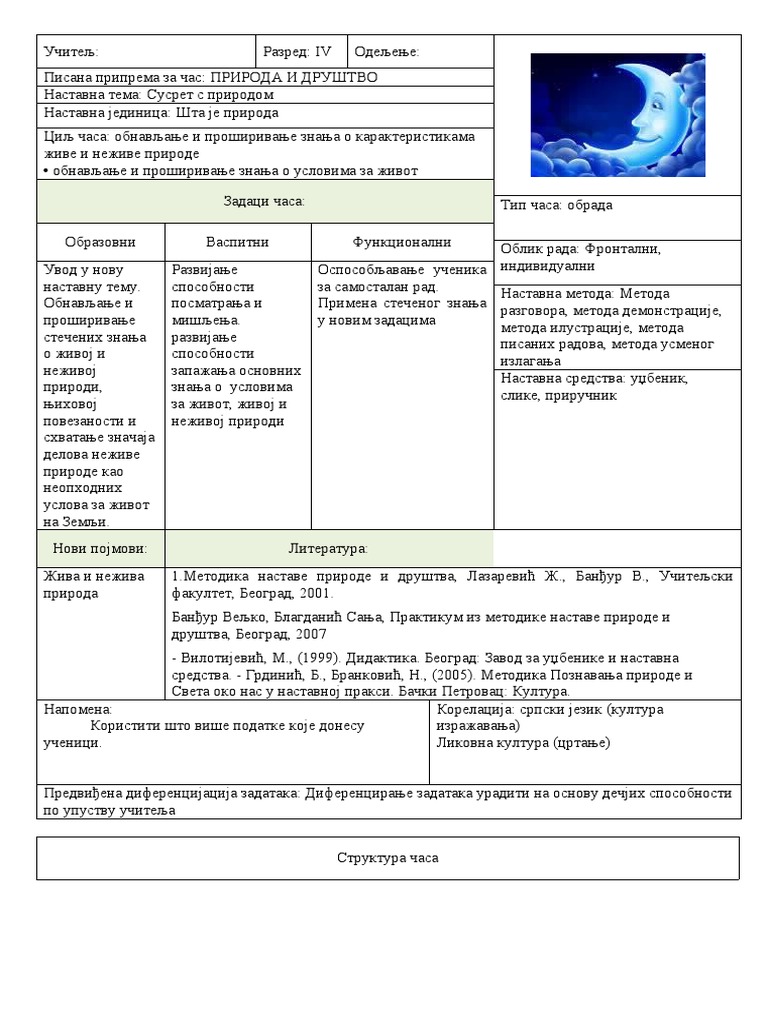 Sta Je Priroda | PDF