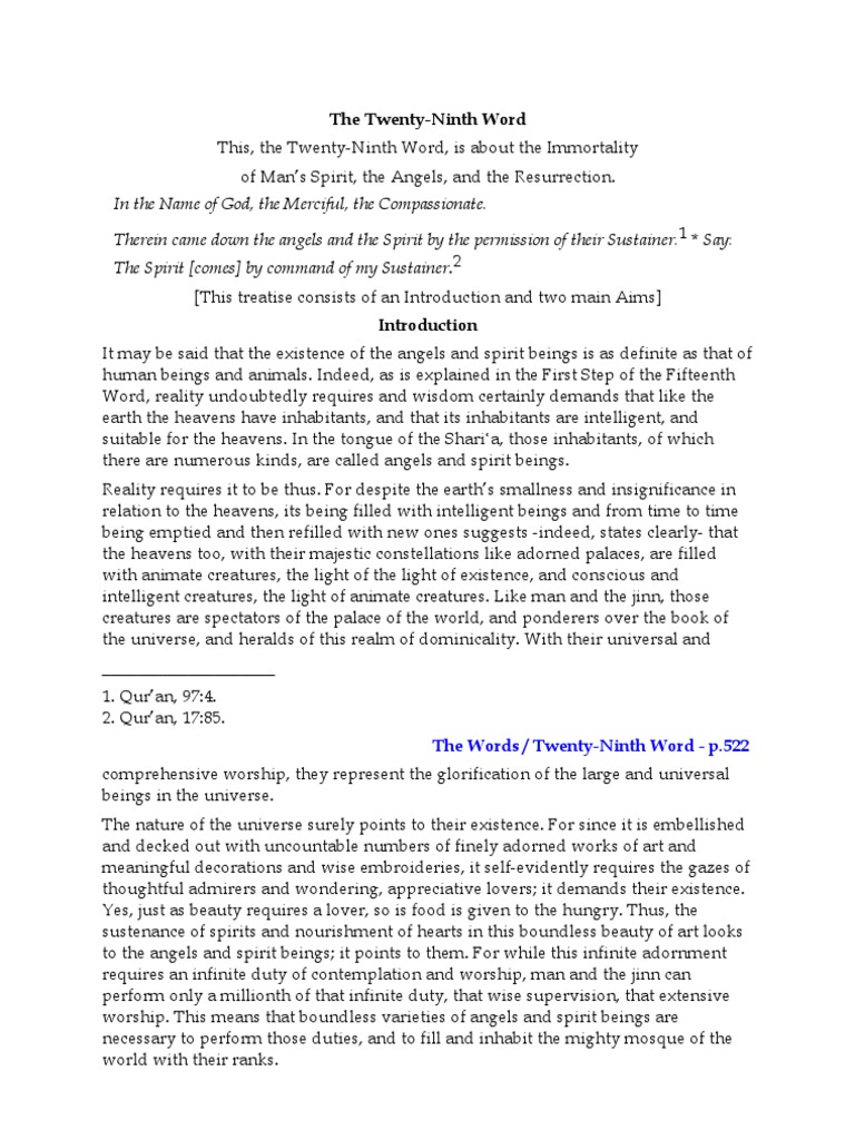 The Spirit and Angels | PDF