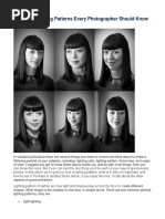 Four Point Lighting | PDF | Shadow | Electrodynamics