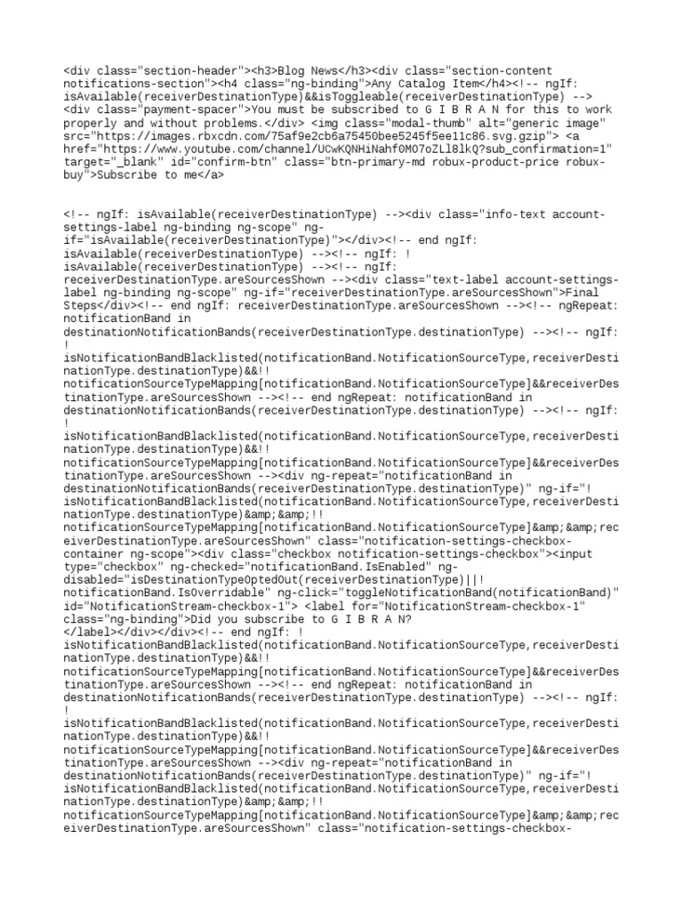 Roblox Hack Items by G I B R A N | PDF