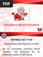 Full Text of RA 7719 | PDF | Blood Donation | Blood Transfusion