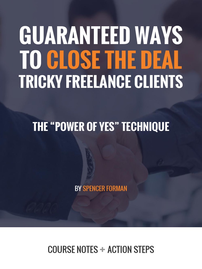 The Power of Yes Technique | PDF | Internet | Business
