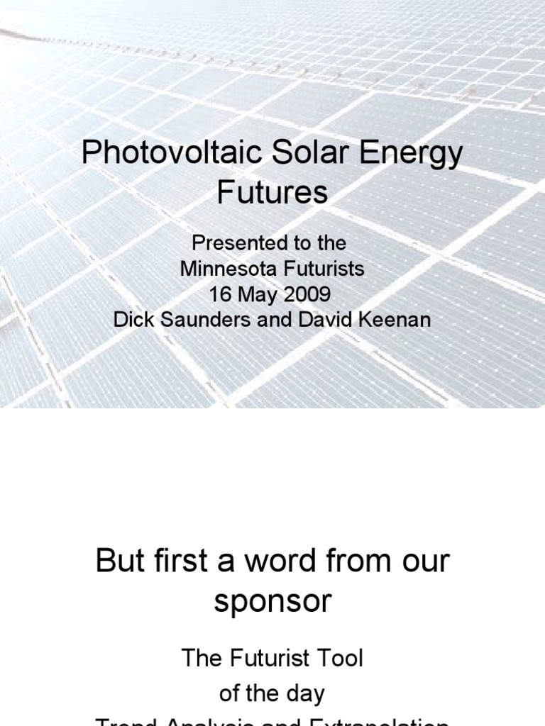 Three Generations of Solar Cells Explained | PDF | Solar Power | Energy ...
