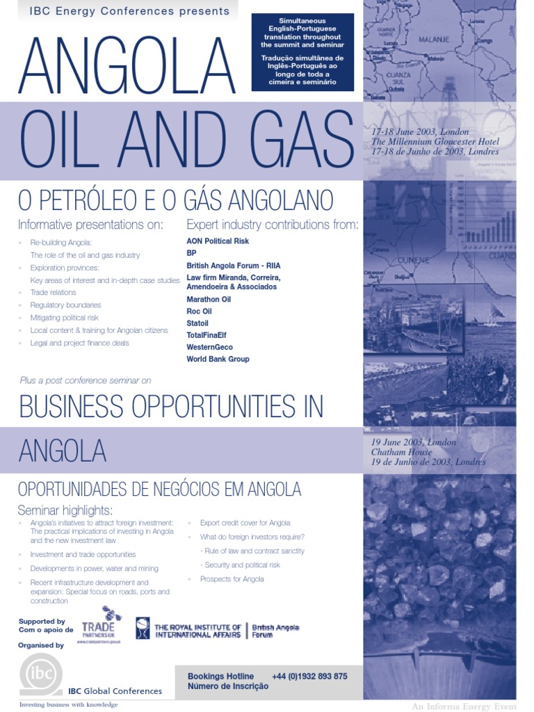 Angola Oil and Gas | Download Free PDF | Angola | Petroleum Reservoir