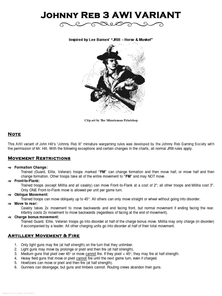 Johnny Reb 3 AWI VARIANT: Inspired by Lee Barnes' "JRIII - Horse ...