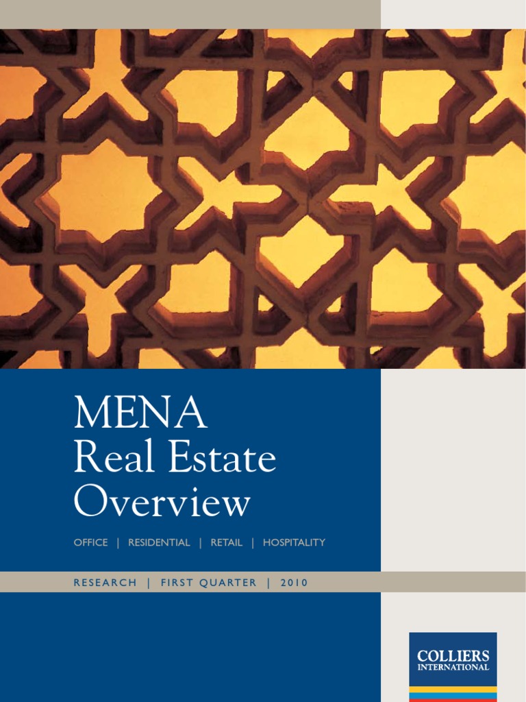 Colliers International MENA Real Estate Overview Q1 2010 | PDF ...