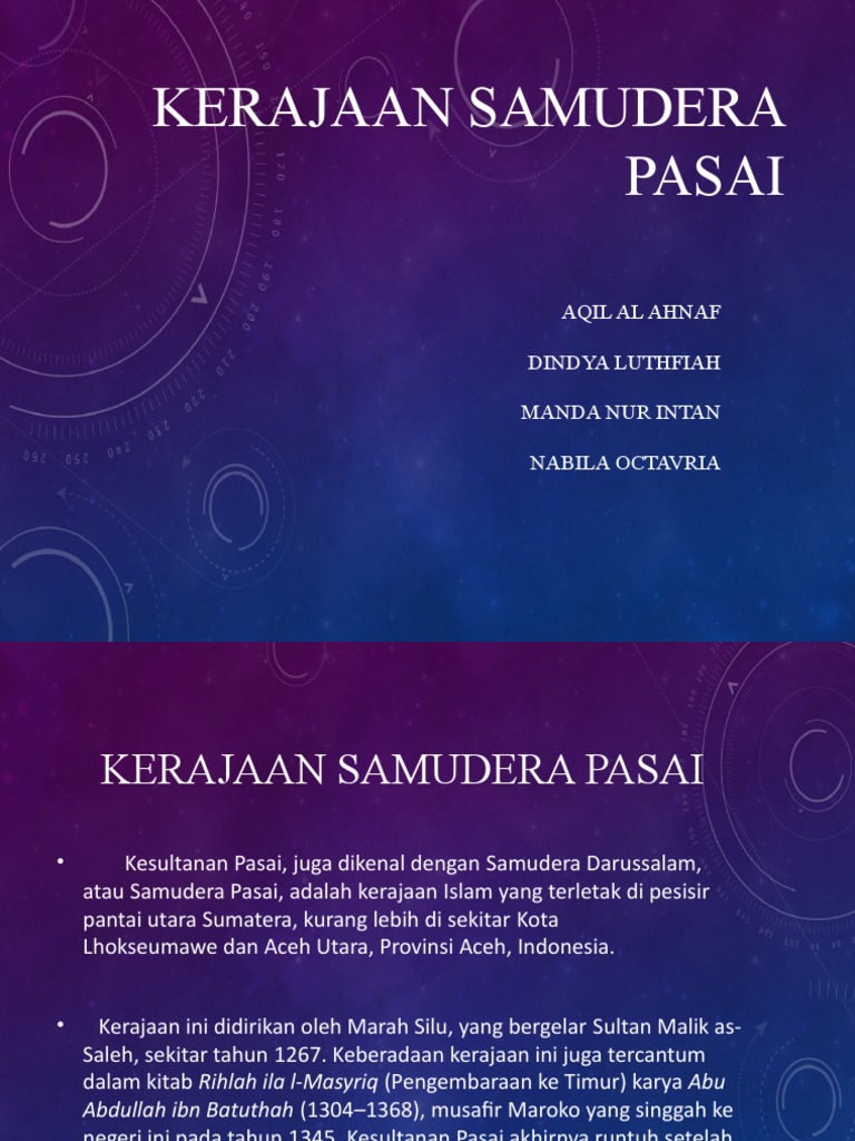 Kerajaan Samudera Pasai | PDF