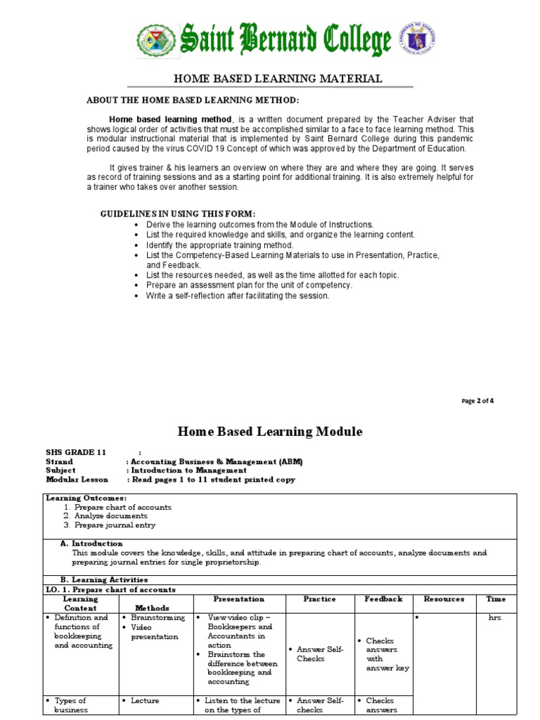 SHS Lesson Plan Template | PDF | Bookkeeping | Learning