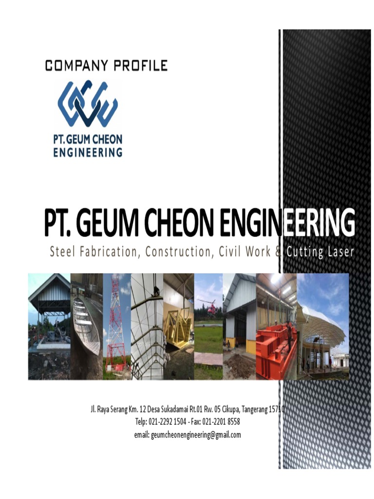 Company Profile PT CGE 2019R8 | PDF | Business Process | Metalworking