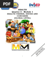 Grade 10 LM HEALTH 10 - Quarter 3 | PDF | Non Communicable Disease ...