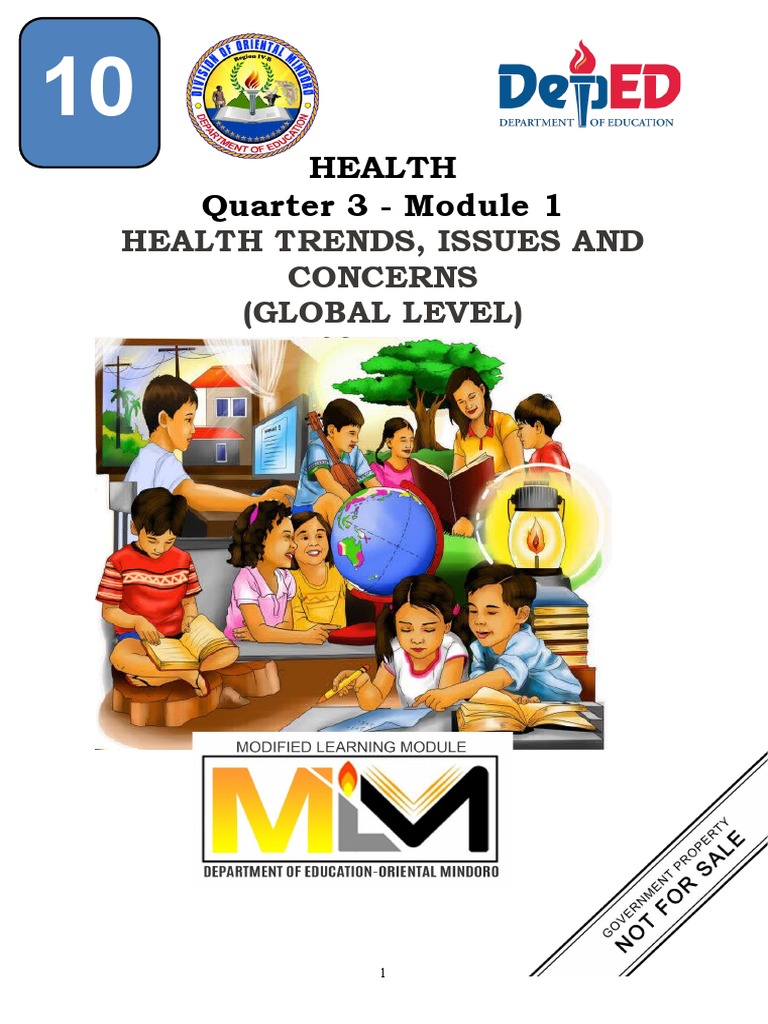 Health Quarter 3 - Module 1: Health Trends, Issues and Concerns (Global ...