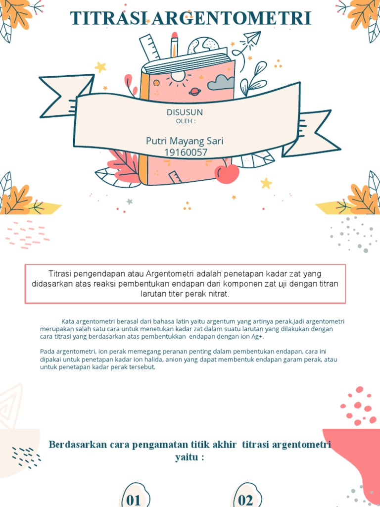 Titrasi Argentometri: Metode Mohr, Volhard, Fajans | PDF