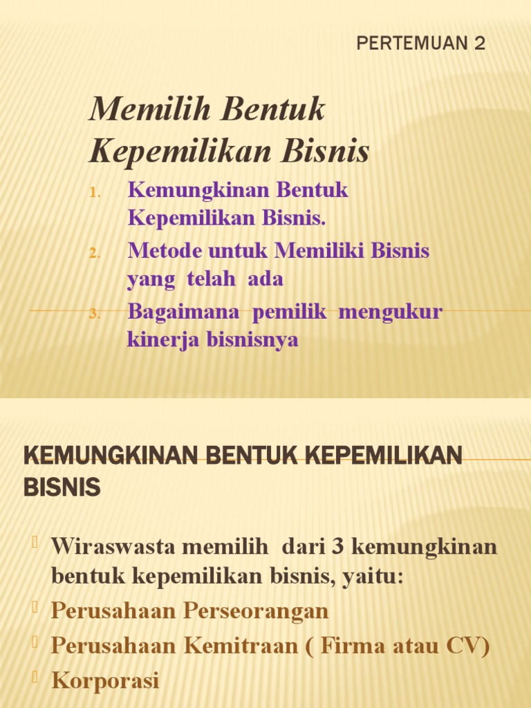 Pertemuan 2 | PDF