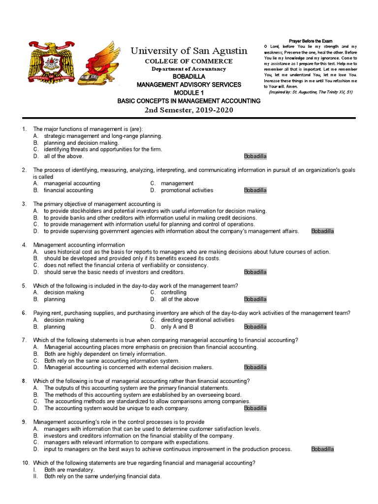 01 x01 Basic Concepts | PDF | Management Accounting | Accounting