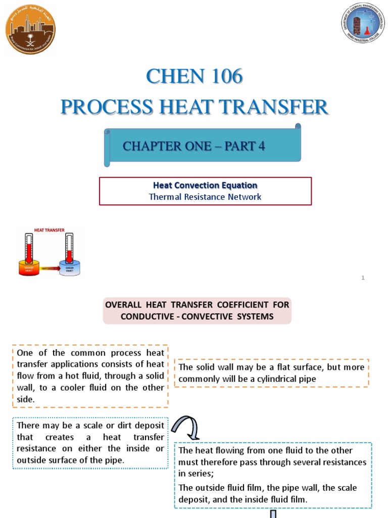 Ch.1-4, Thermal Resistance Network | PDF | Heat Transfer | Thermal ...
