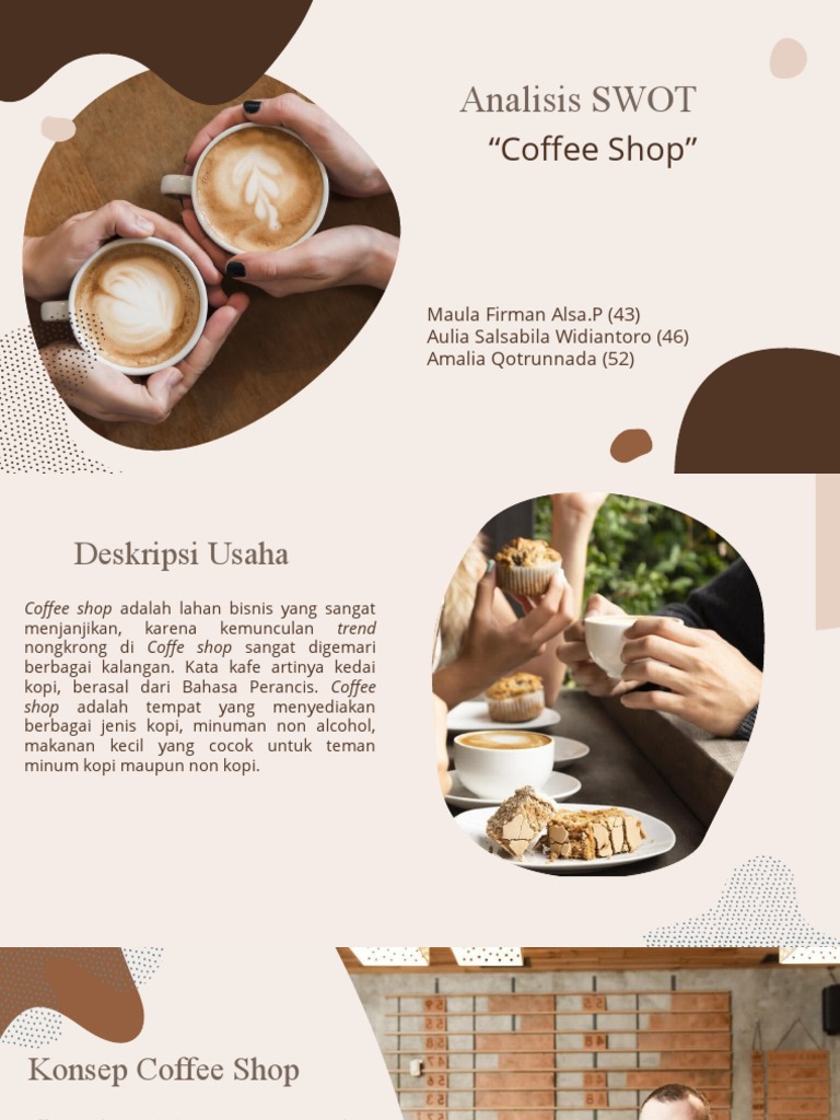 Analisis Swot Coffee Shop | PDF