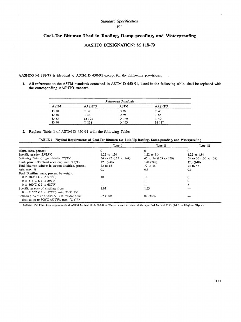 Aastho M 118-79 | PDF