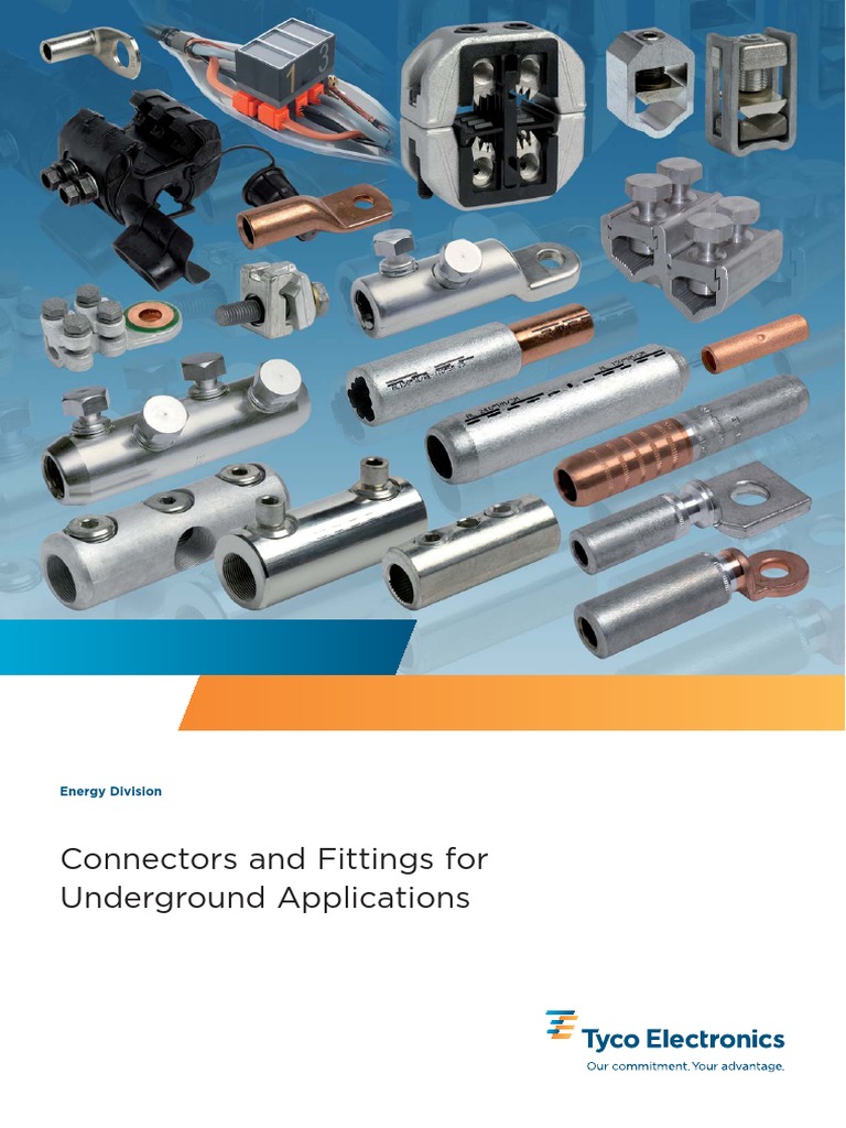 Tyco Connectors For UG Applications | PDF | Electrical Connector | Screw