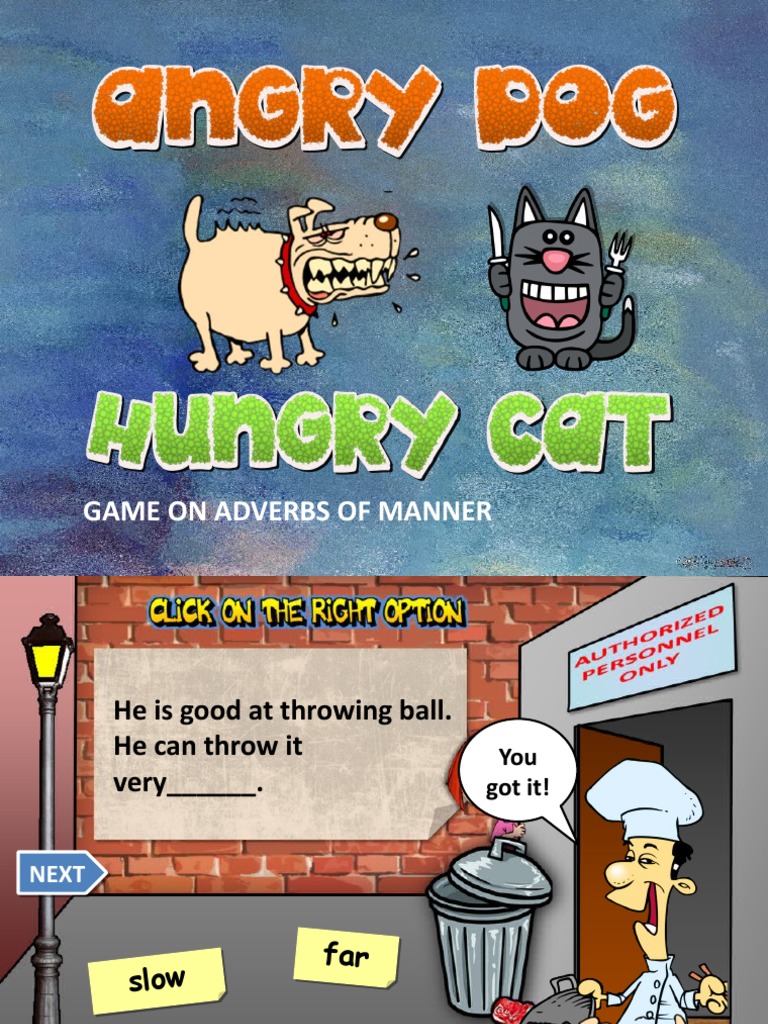 Game On Adverbs of Manner | PDF