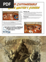 Savage Worlds - Cheat Sheet | PDF | Leisure | Sports