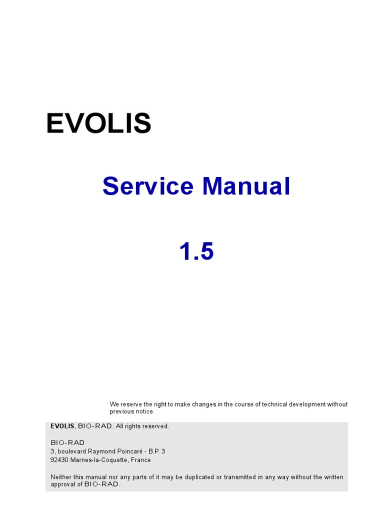 Микропланшетная Ифа Система Evolis (Bio-rad) Си | PDF | Washing Machine ...